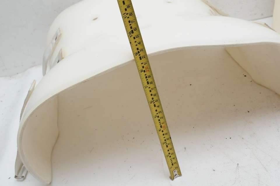 Clamshell Back Brace Orthosis Scoliosis Kyphosis Overlap White | eBay