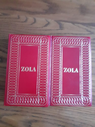 Collection livres reliés neufs Emile Zola, collection new bound books ...