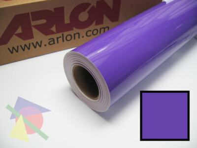 12" X 10ft - Purple Arlon 5000 Craft & Hobby Vinyl Roll - (Liquidation ...