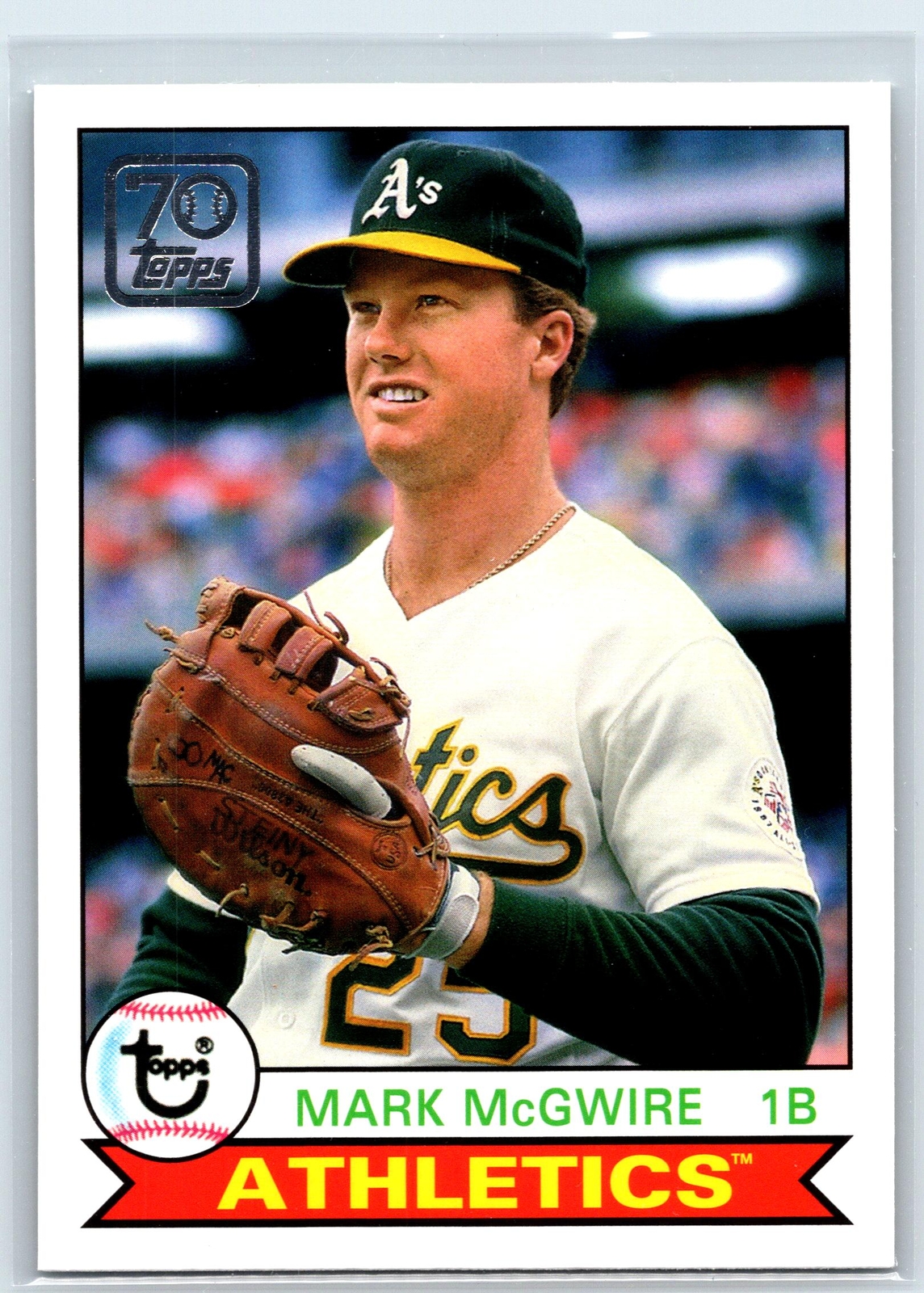 Mark McGwire 2021 Topps 70 Years of Topps BaseballAthletics #70YT-29 | eBay