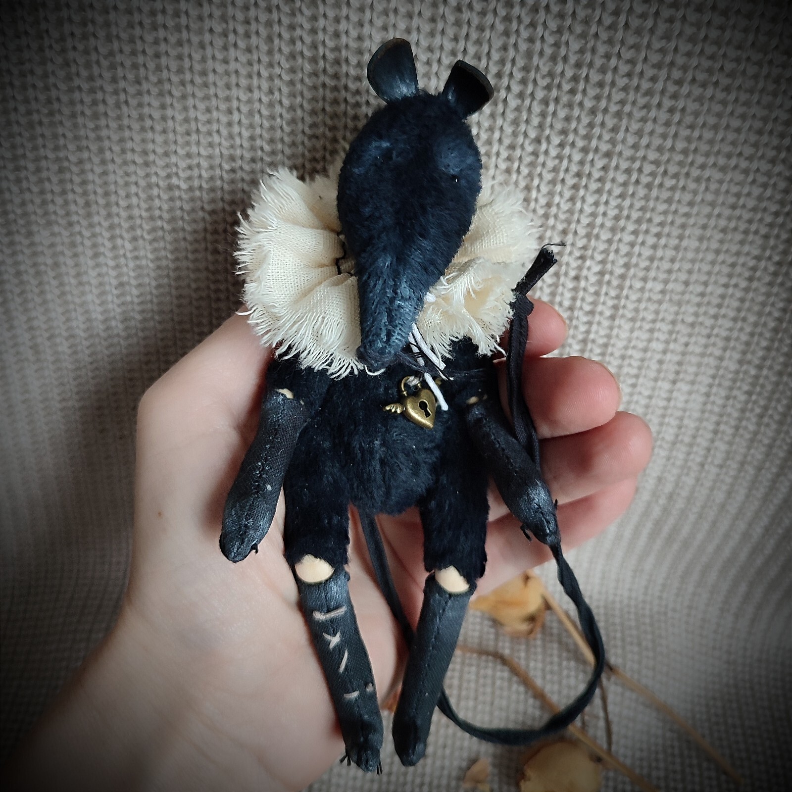 Creepy rat. Collectible creepy doll rat. Gothic rat figurine. | eBay