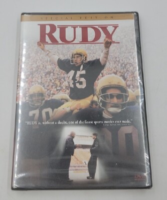 Rudy (DVD, 2000, Special Edition) Widescreen - Sean Astin - Brand New ...