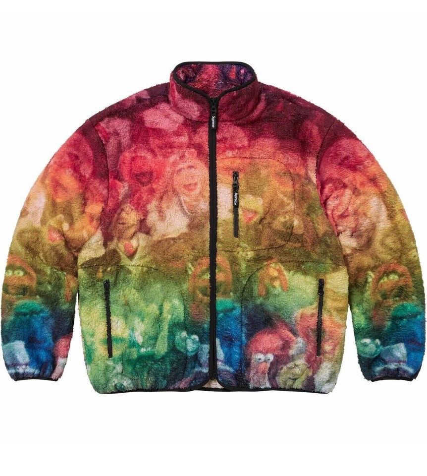 Supreme Muppets Fleece Jacket Size Large | eBay