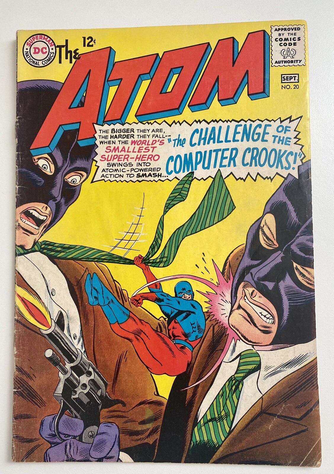 The Atom #20 (1965) Gil Kane Cover Gardner Fox Ray Palmer DC Comics | eBay