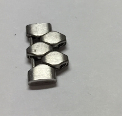 VINTAGE STELUX STAINLESS STELL SEIKO LINK COFFIN 16 MM MATTE FINISH | eBay