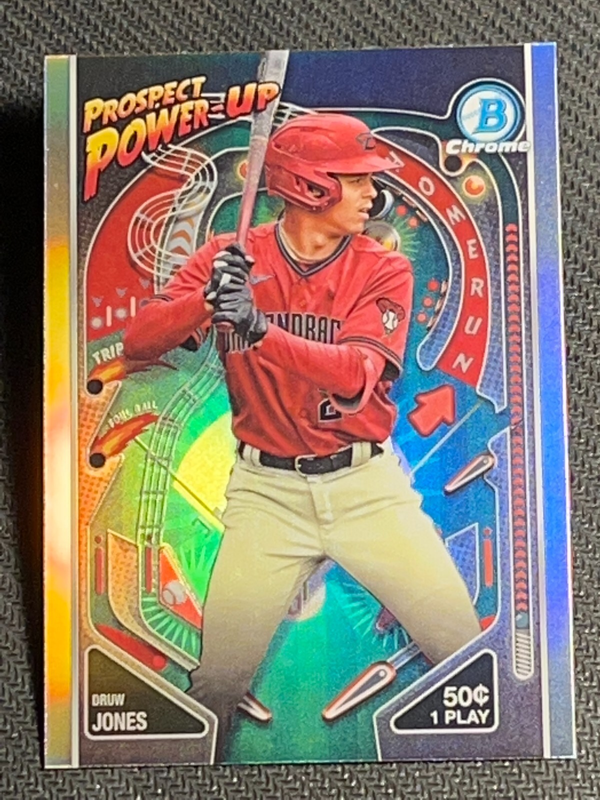 2024 Bowman Chrome PROSPECT POWER-UP REFRACTOR Druw Jones, item 4 | eBay