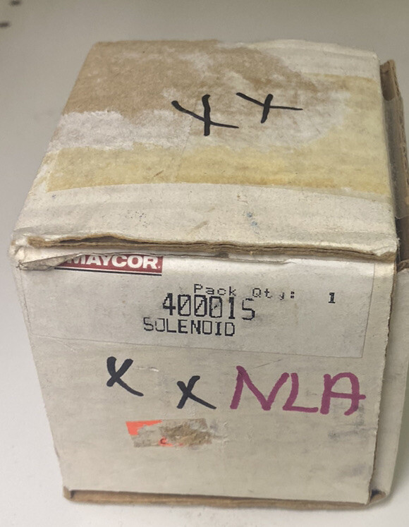400015 - solenoid - Maycor | eBay