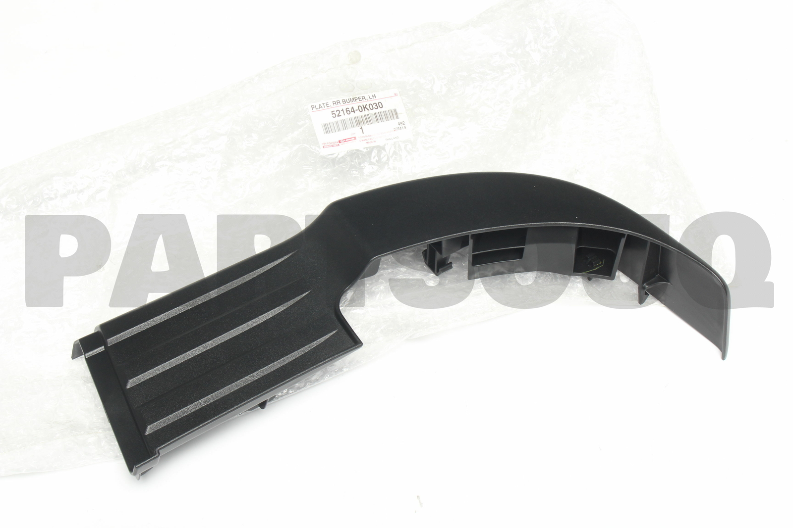 521640K030 Genuine Toyota PLATE RR BUMPER LH 52164-0K030 | eBay