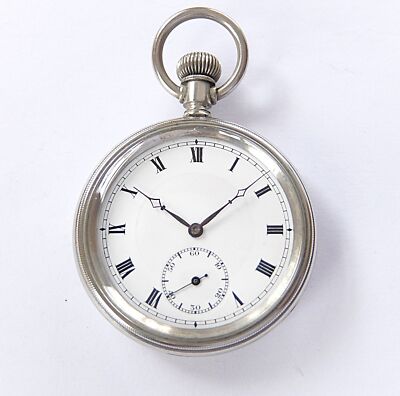 1910 METAL SCREW CASED 17 JEWELS SWISS LEVER POCKET WATCH WORKING | eBay