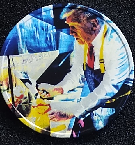 1 Oz Silver Colorized Trump Some Fries With That Round Lmtd Edt wth Coa ...