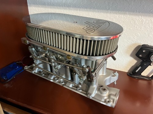 Demon tri power carb carburetor kit Ford 289 302 351 engines holley ...