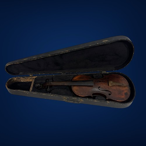 Antique 19thC Civil War 13 Star Violin Lion Head Primitive Patriotic ...