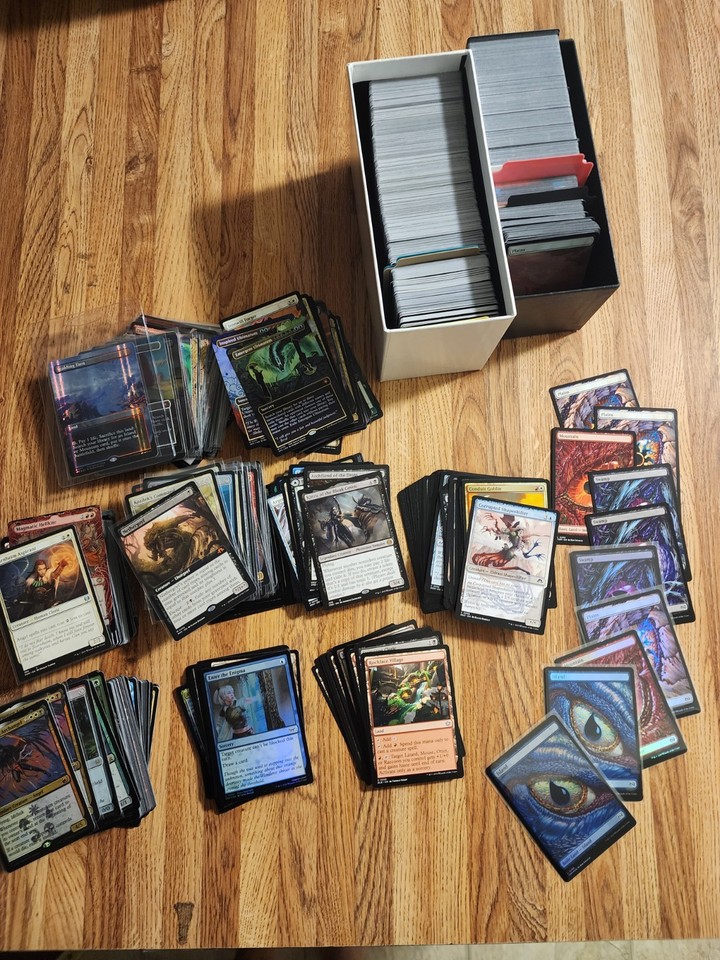 MTG Magic The Gathering Collection Dragonscale Fetch Land, Showcase ...