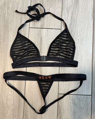 A Swiss String Bikini Set - Diabolical - Sz MEDIUM- NWOT - SUPER SEXY ...