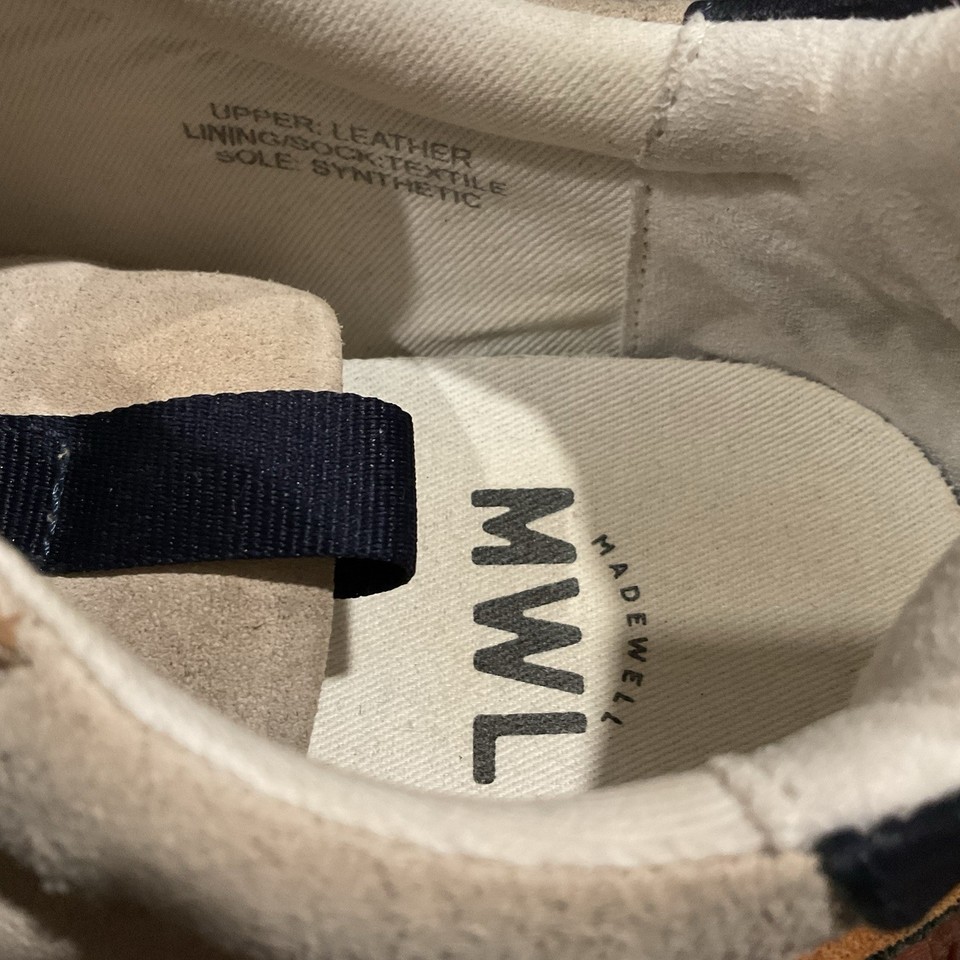 Sneakers MWL Madewell League Trainer Leather Neutral Colors Women's ...