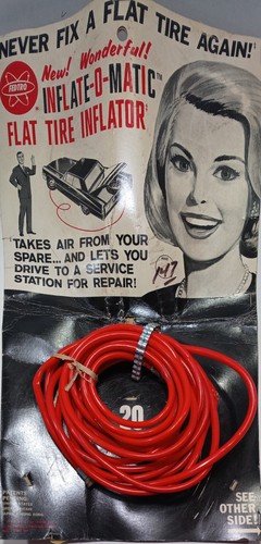 Vintage Automobile Memorabilia Fedtro Inflate O Matic Flat Tire ...