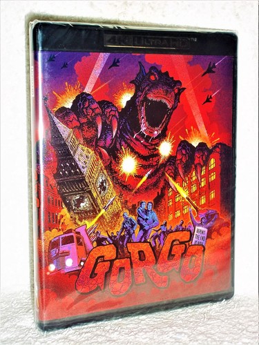 Gorgo (4K/Blu-ray, 2023) NEW Bill Travers William Sylvester monster sci ...