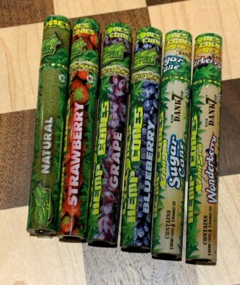 6 PACK CYCLONES CONES VARIETY SAMPLER WONDERBERRY SUGAR CANE GRAPE 12 ...