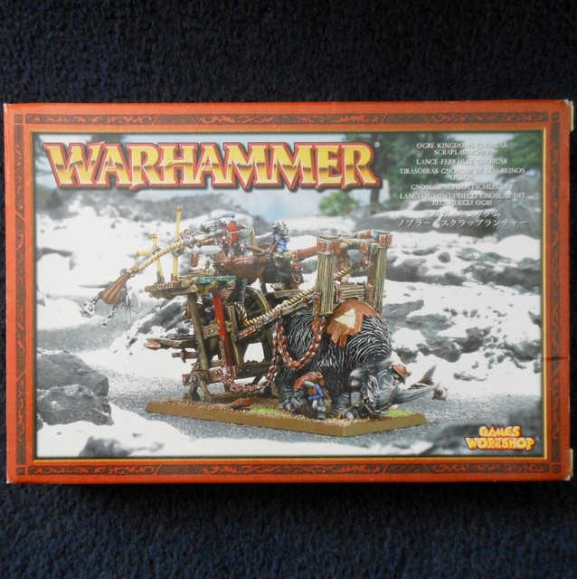 2005 Ogre Kingdoms Gnoblar Scraplauncher Warhammer Citadel Metal Games ...