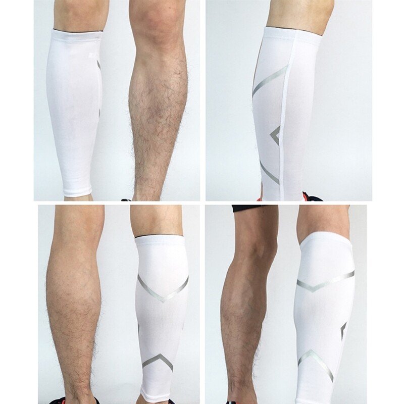 Sport Compression Calf Sleeves Leg Sock Runners Shin Splint Varicose ...