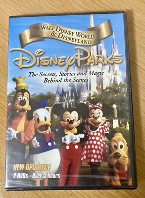 Disney Parks Where Dreams Come True 2 DVD Set Questar WDW Disneyland ...