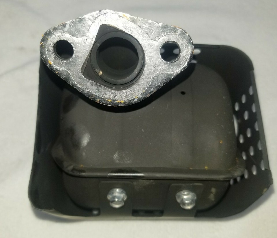 Genuine Briggs & Stratton 13U2 Muffler 596331 & Muffler Guard Briggs ...