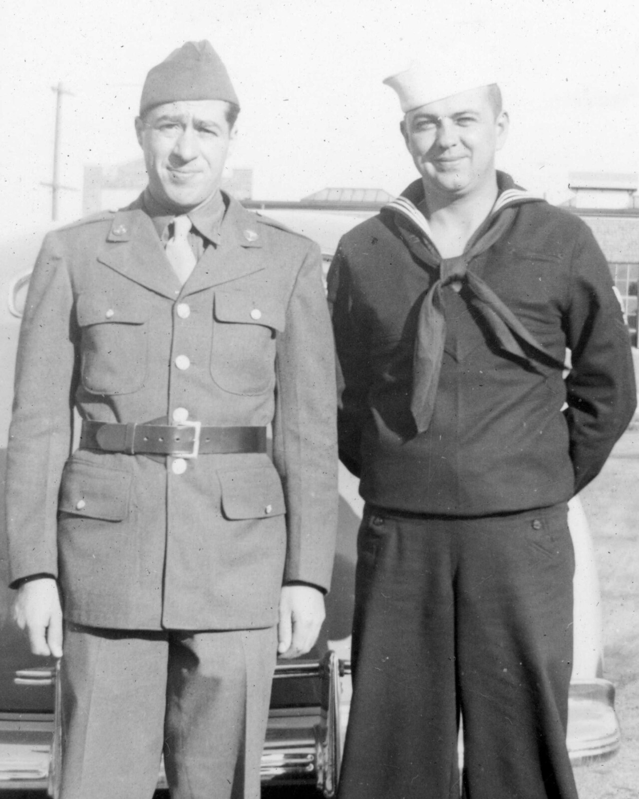 ORIGINAL VINTAGE PHOTO: Military Men Male Uniform Navy Sailor 40s 40's ...