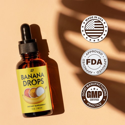Banana Drops for Weight Loss Liquid Supplement, Banana Drops Official ...