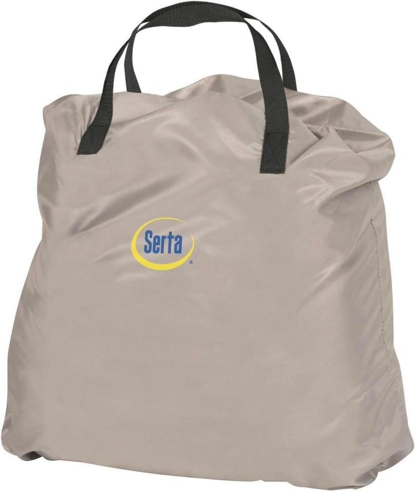 Serta Raised Air Mattress with Never Flat Pump | Luxury Inflatable ...