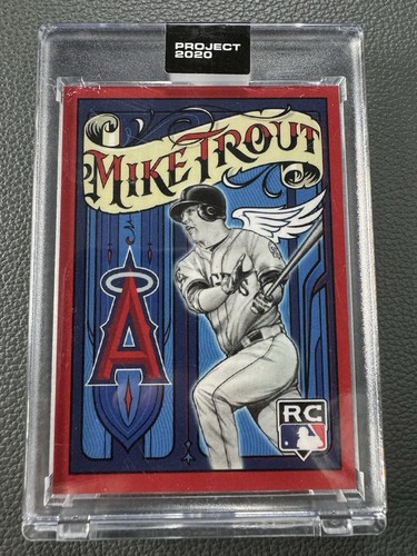 2020 Topps Project 2020 - 2011 Topps Update Mister Cartoon Mike Trout ...