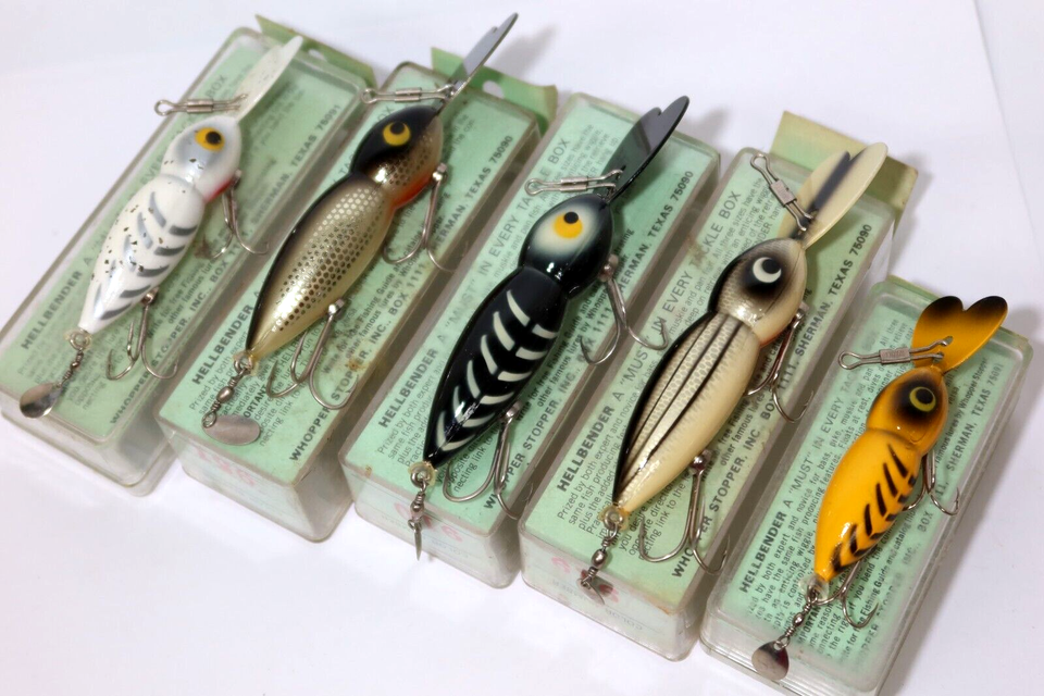 Old fishing lures Hellbender WHOPPER STOPPER | eBay