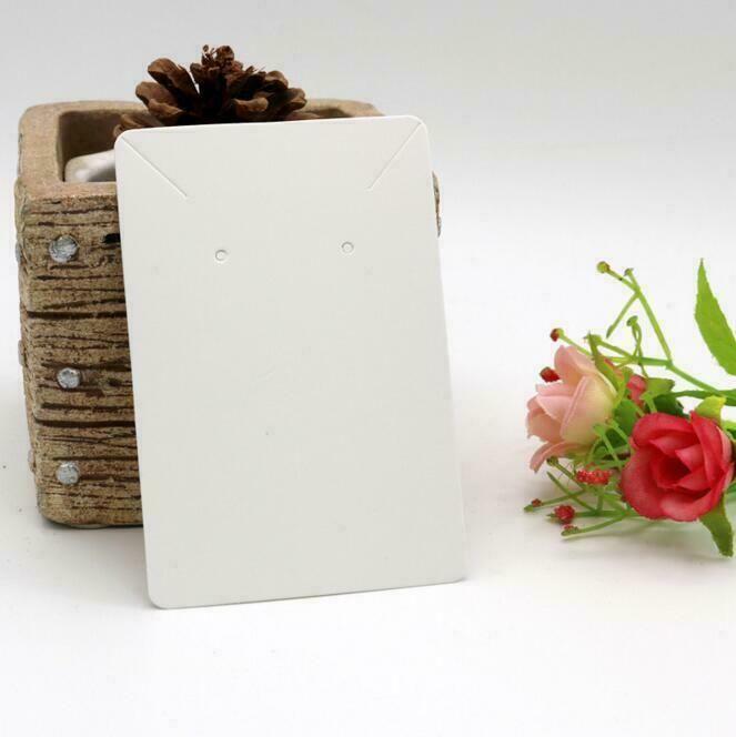 50PCS Jewelry Display Paper Cards Necklace Jewelry Bracelet Hanging ...