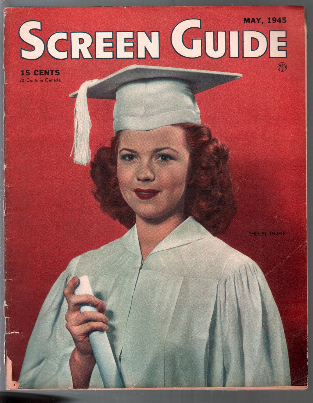 MAG: Screen Guide 5/1945-Shirley Temple-Alan Ladd-Dane Clark-Van ...
