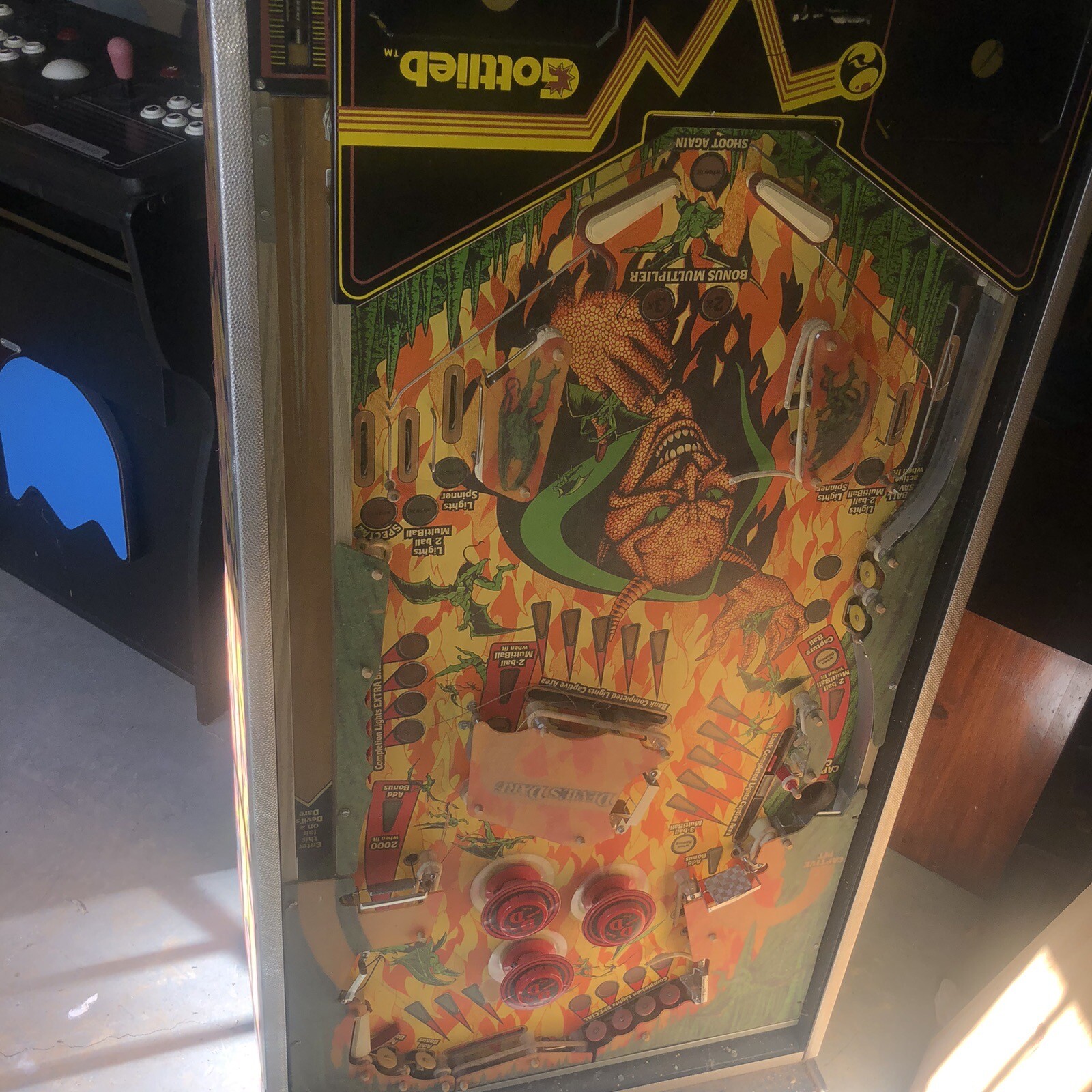 Gottlieb Devils Dare Pinball Machine Project | eBay