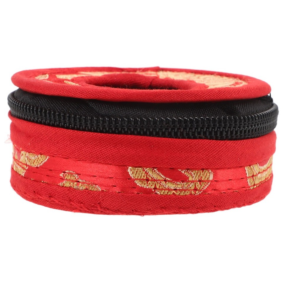 Finger Cymbal Container Tingsha Cymbals Pouch Case Bell Ring Bag | eBay UK