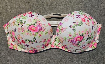 Victoria’s Secret So Obsessed Butterfly Print Bra Size 36DDD | eBay