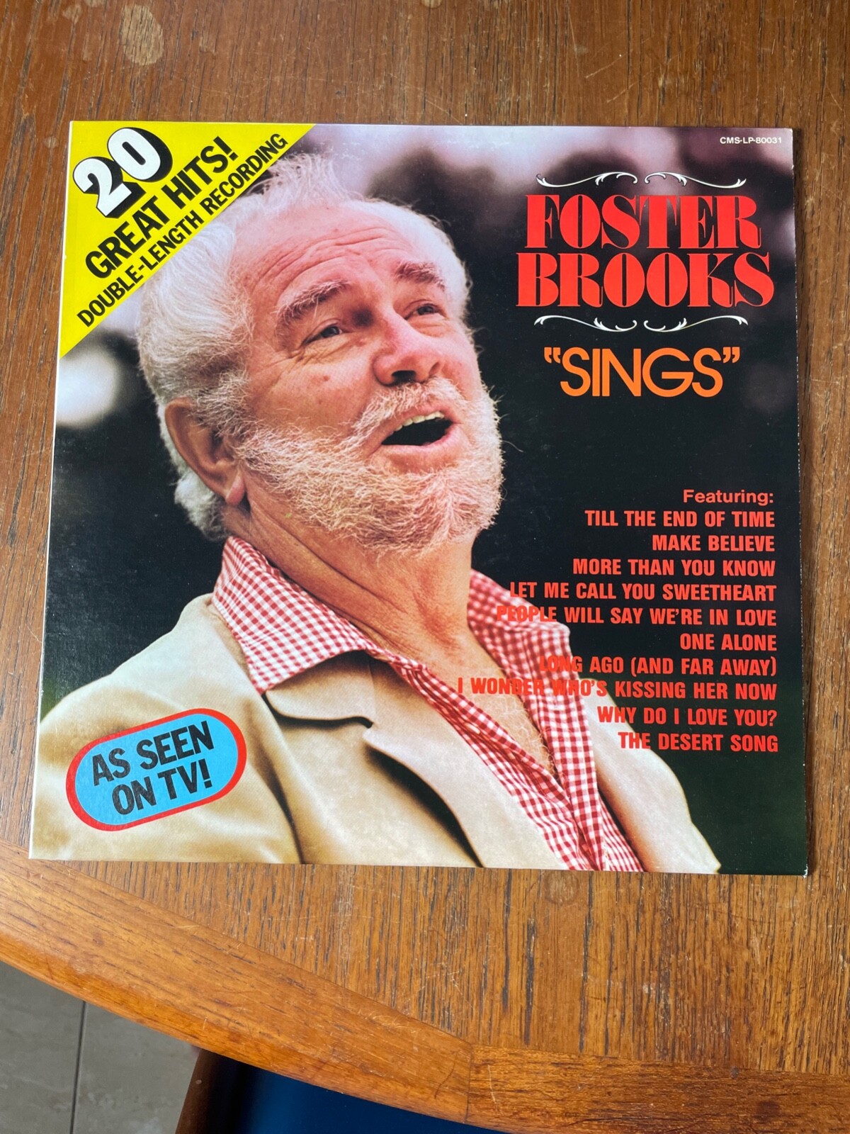 Foster Brooks Sings LP Vinyl 12-inch CMS Records #CMS-LP-80031 VG | eBay