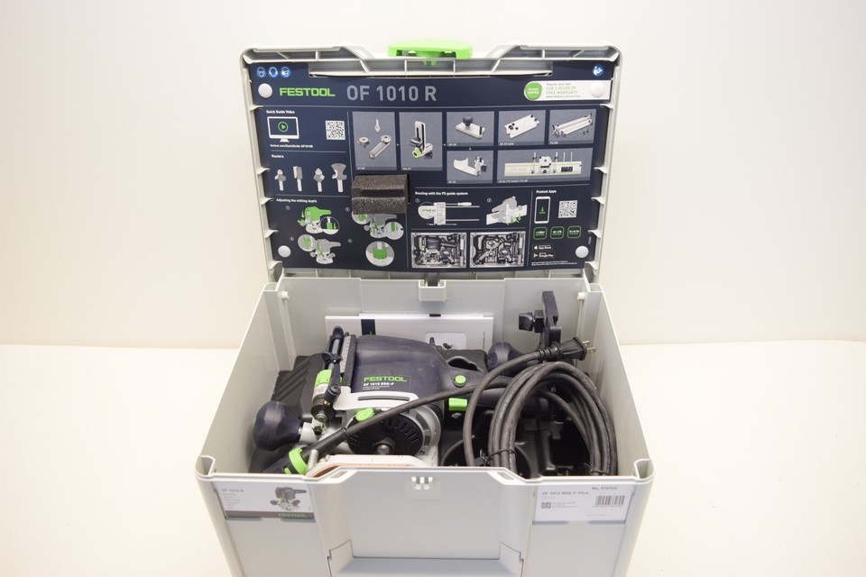 Festool Plunge Router OF 1010 REQ-F-Plus 576922 - USED w/Case | eBay