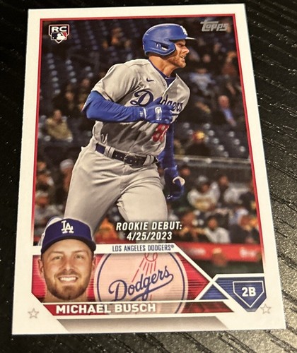 2023 Topps Update Michael Busch Rookie Debut #US66 | eBay