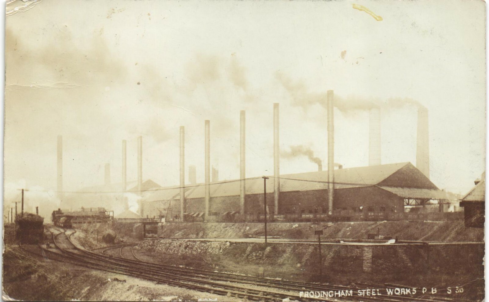 Frodingham, Scunthorpe. Steel Works # S 30 by PB. Railway. | eBay UK