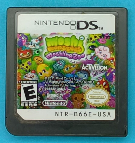 MOSHI MONSTERS MOSHLING ZOO ~ Nintendo DS Cartridge / GAME ONLY | eBay