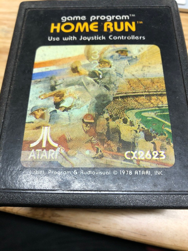 Home Run (Atari 2600, 1978) | eBay