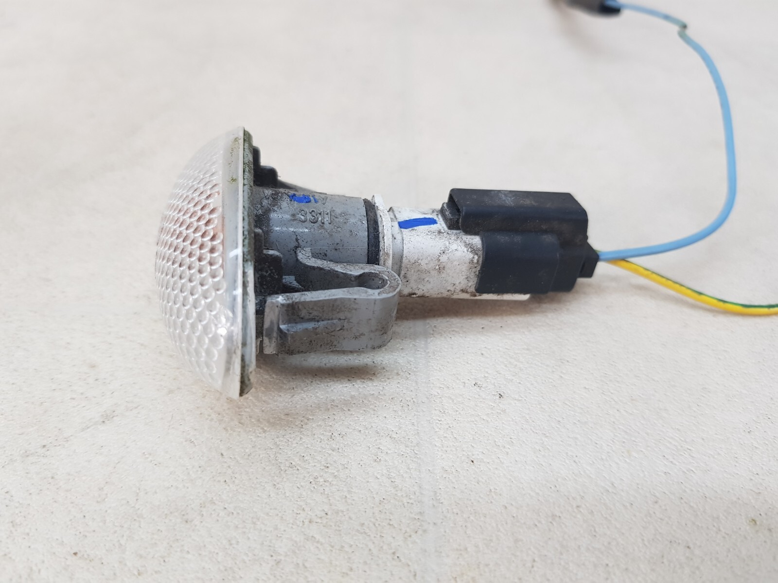 PEUGEOT 307CC 03-09 DRIVER RIGHT OFFSIDE WING SIDE REPEATER INDICATOR ...