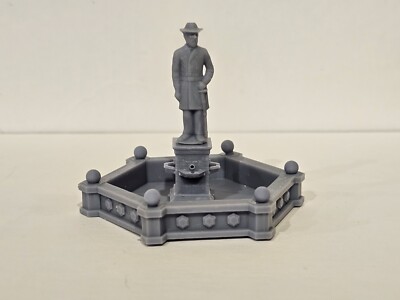 O Scale HO Scale Fountain with Statue - Dioramas - Stonewall Jackson ...