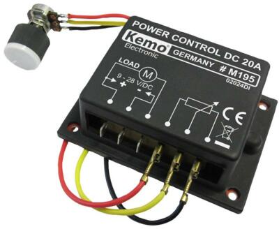 MODULE, PWM CONTROLLER, 20A, RECREATIONAL & CHRISTMAS FOR KEMO ...