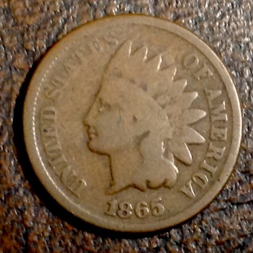 1865 Indian Head Cent - FREE US SHIPPING cd - | eBay