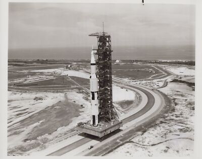 Apollo 4 | RARE NASA 1967 Saturn V Rocket Transport Launch Original ...