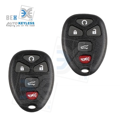 2 NEW Keyless Entry Remote Key Chip Fob KOBGT04a For Saturn 2007-2009 ...