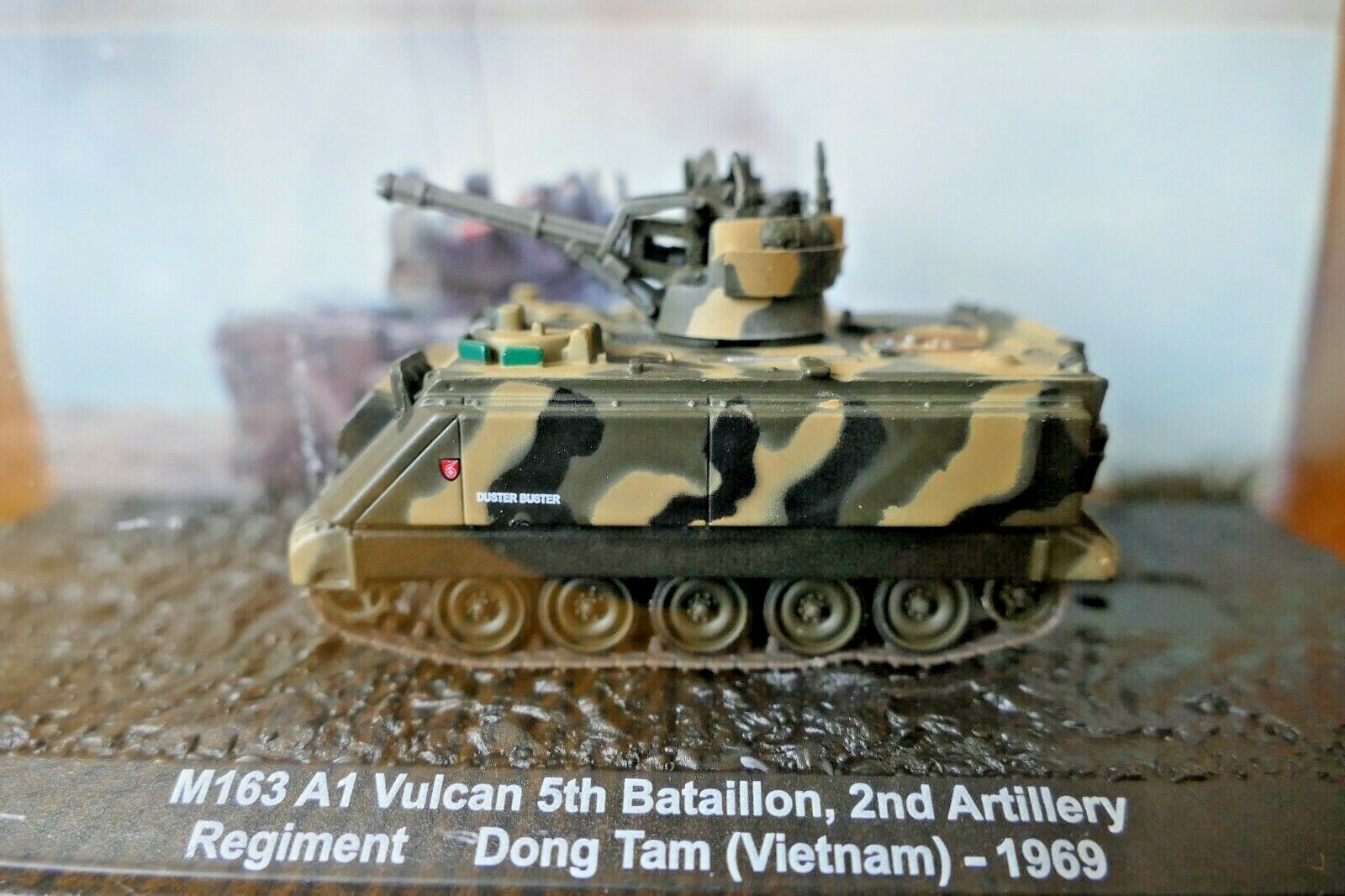 Char tank M163 Vulcan 5th Bataillon Dong Tam Vietnam 1969 - Char 1/72 ...