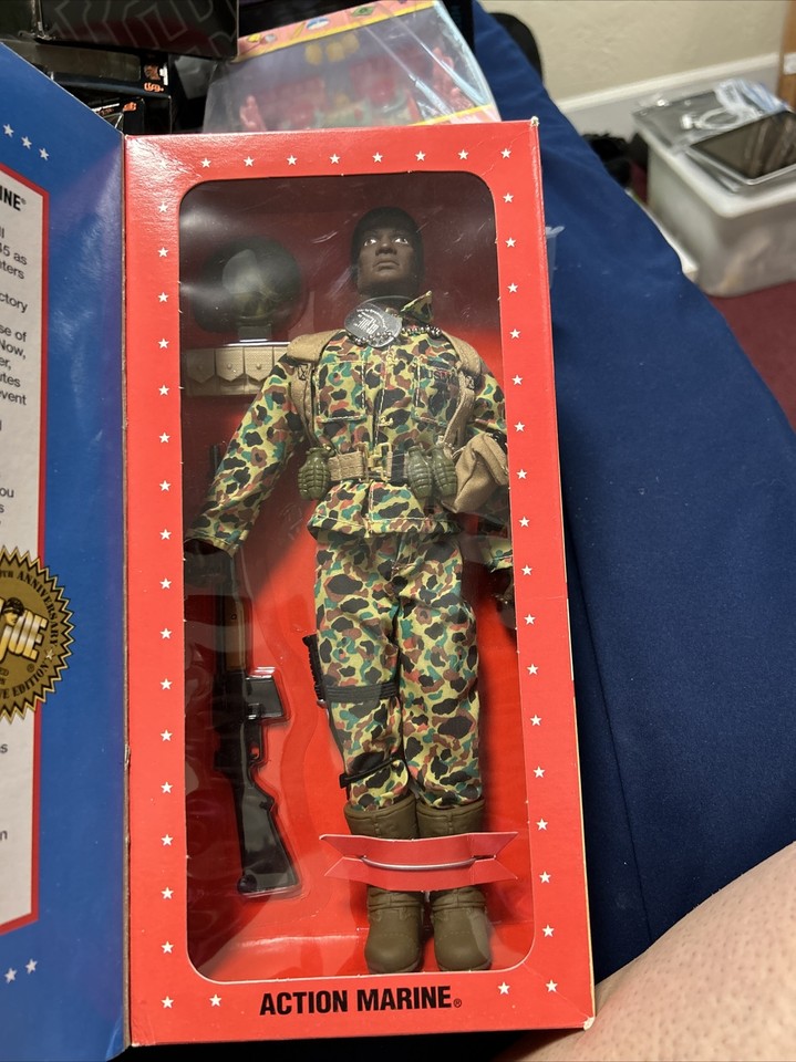 1996 GI Joe Action Marine 50th Anniversary Limited Edition Figure! No ...